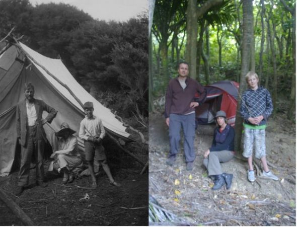 Nukuwaiata / Inner Chetwode Island – 1936 and 2011 – In the footsteps ...