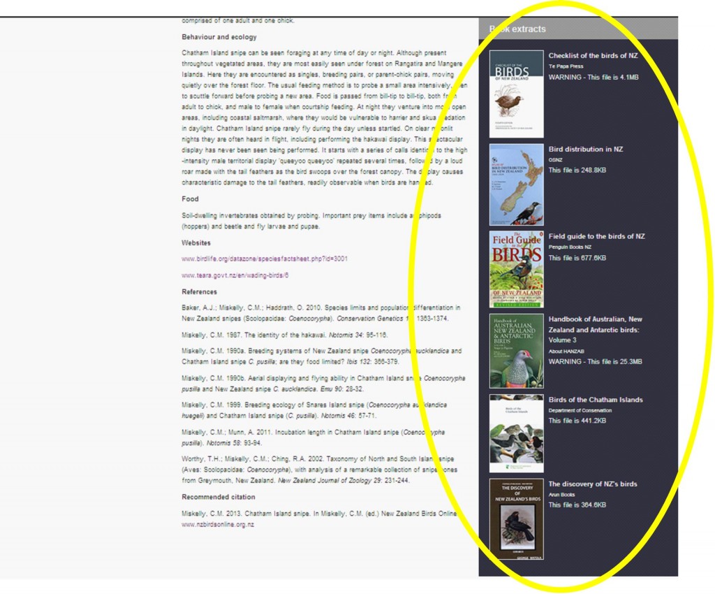HANZAB is now on NZ Birds Online! | Te Papa’s Blog