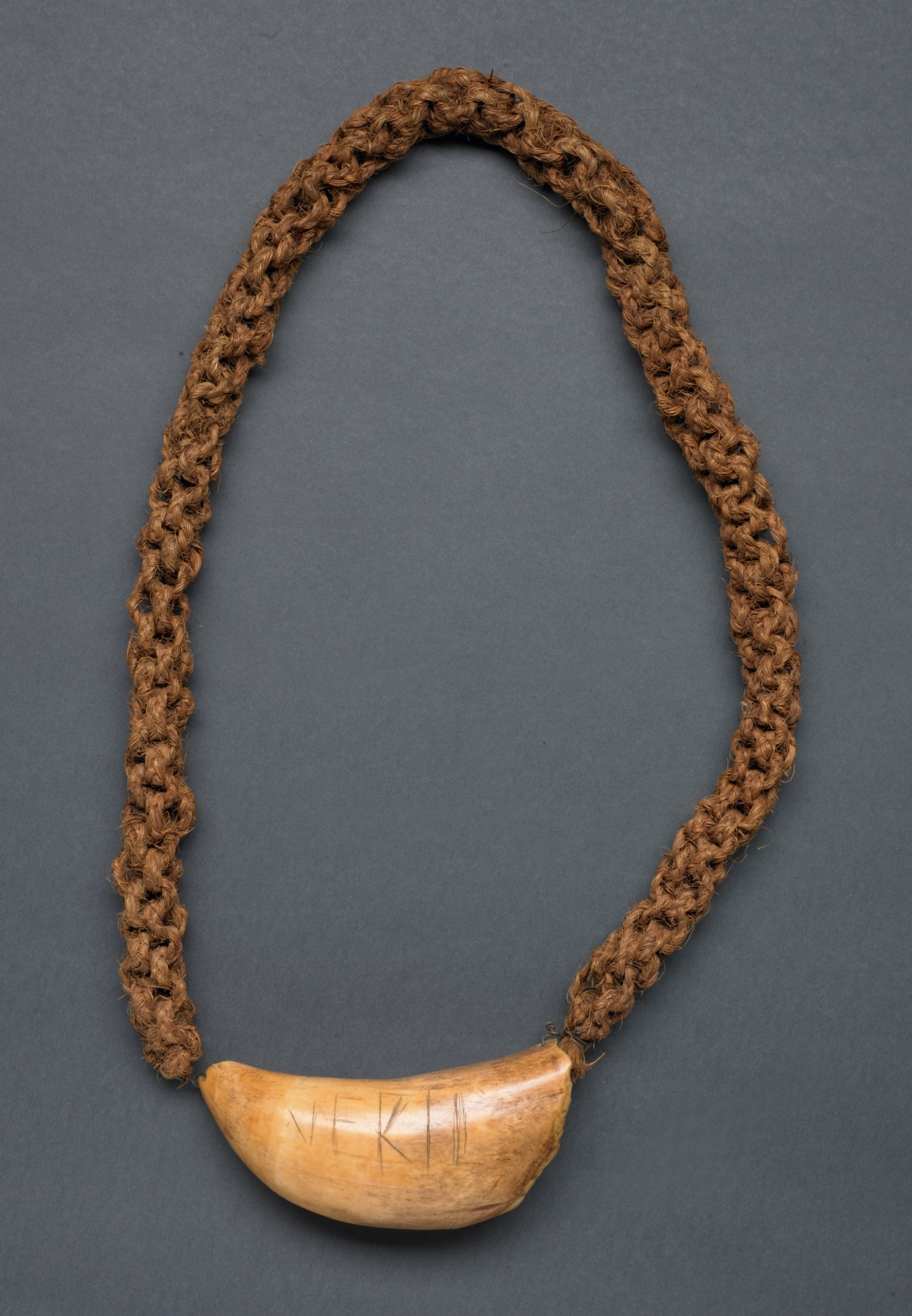 Whale tooth graffiti – personalised Fijian tabua | Te Papa’s Blog