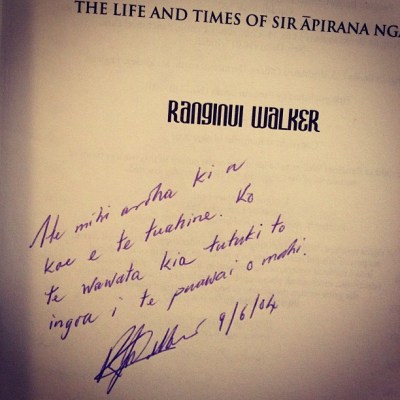 A tribute to Emeritus Professor Ranginui Joseph Isaac Walker, DCNZM (1 ...