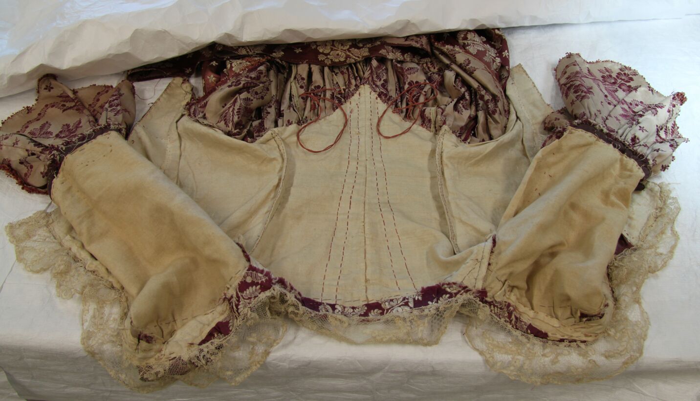 Conserving and dressing 18th century dresses | Te Papa’s Blog