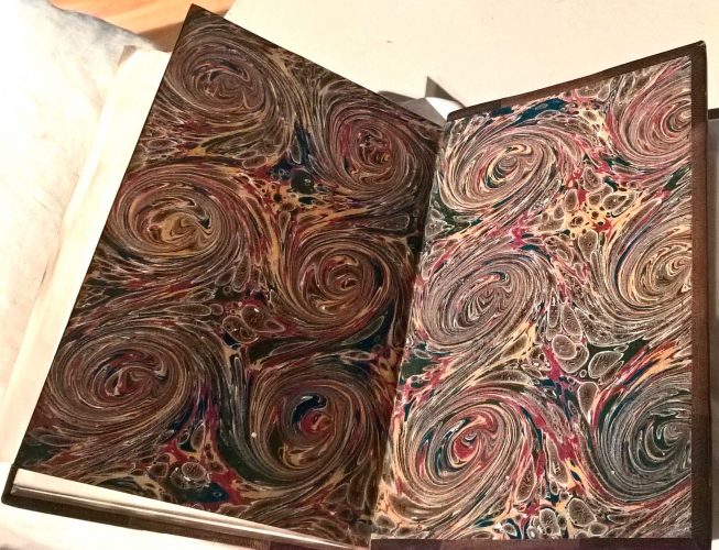 Rare books and the marvellous art of marbling | Te Papa’s Blog
