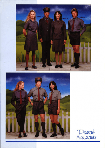 The postie look: A timeline of fashion | Te Papa’s Blog