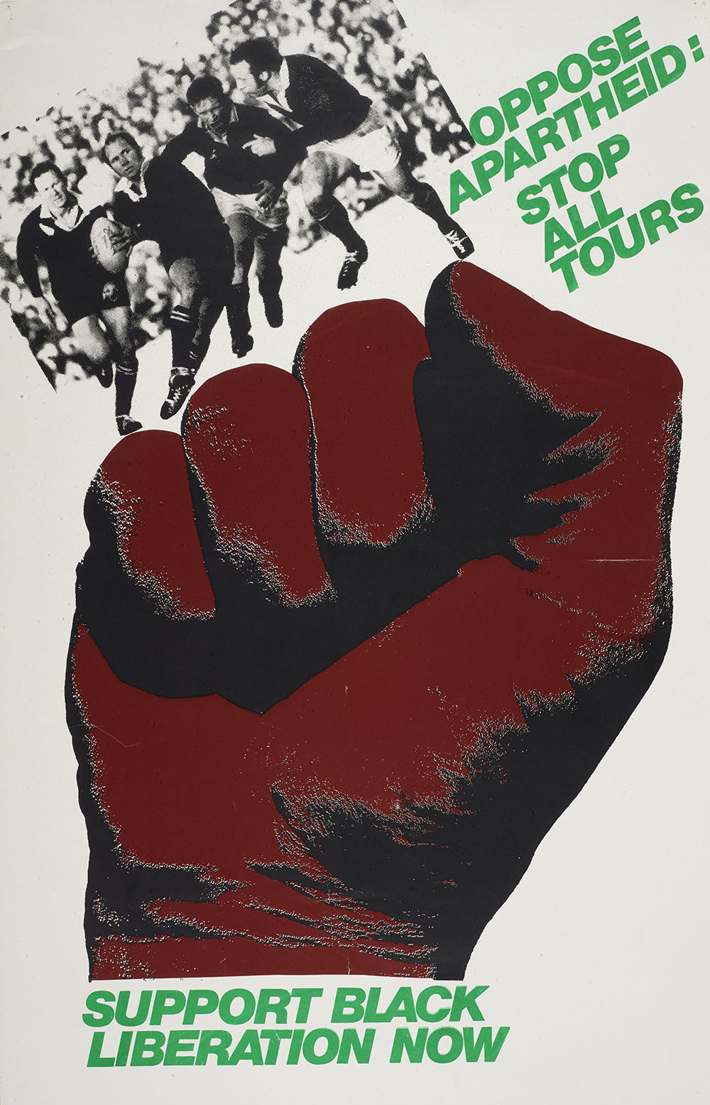 Artists against the Springbok rugby tour | Te Papa’s Blog