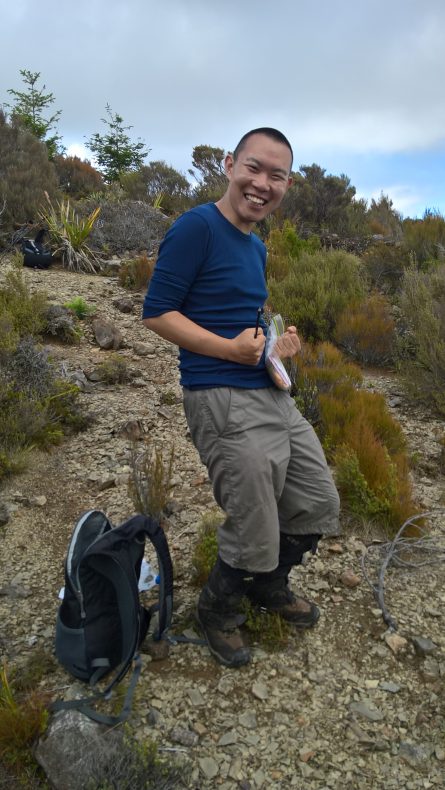 Botanical field work with students | Te Papa’s Blog