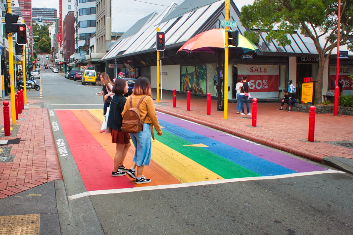 rainbow-crossing-wellington | Te Papa’s Blog