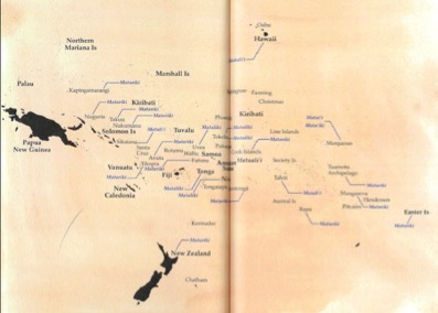 Pacific map | Te Papa’s Blog