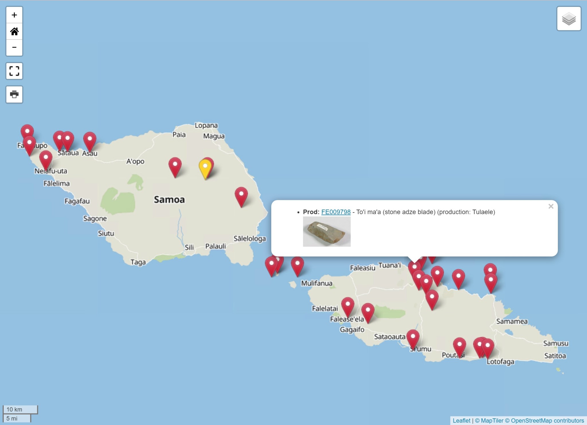 Mapping the Sāmoa Collections: How do you say ‘adze’ in Sāmoan? | Te ...