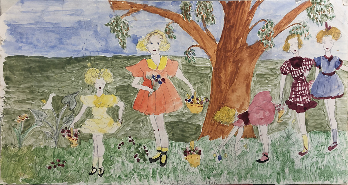 At Nancy Adams’ Desk: Juvenilia and wildflowers | Te Papa’s Blog