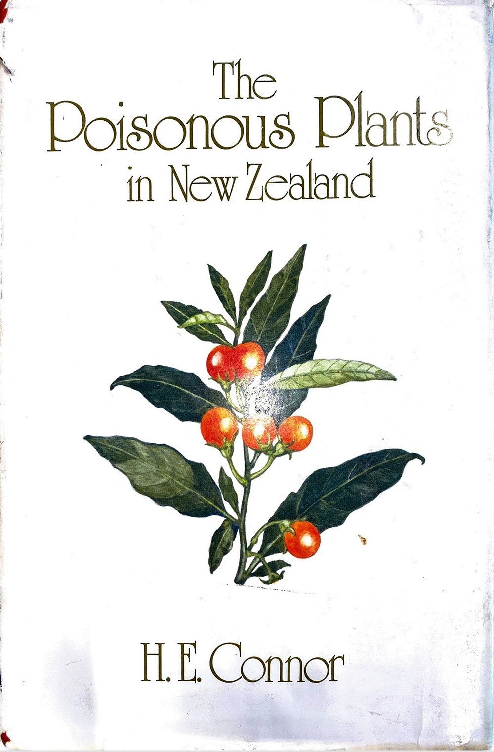 Poisonous Plants Book Cover | Te Papa’s Blog
